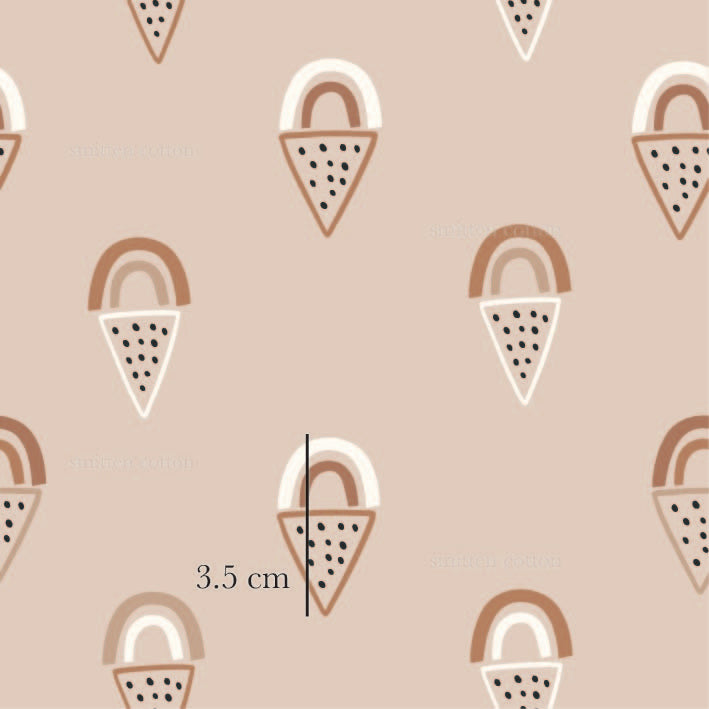 Boho Ice Cream (Pre Order 12- 19 Jan) – Smitten Cotton Fabric Company