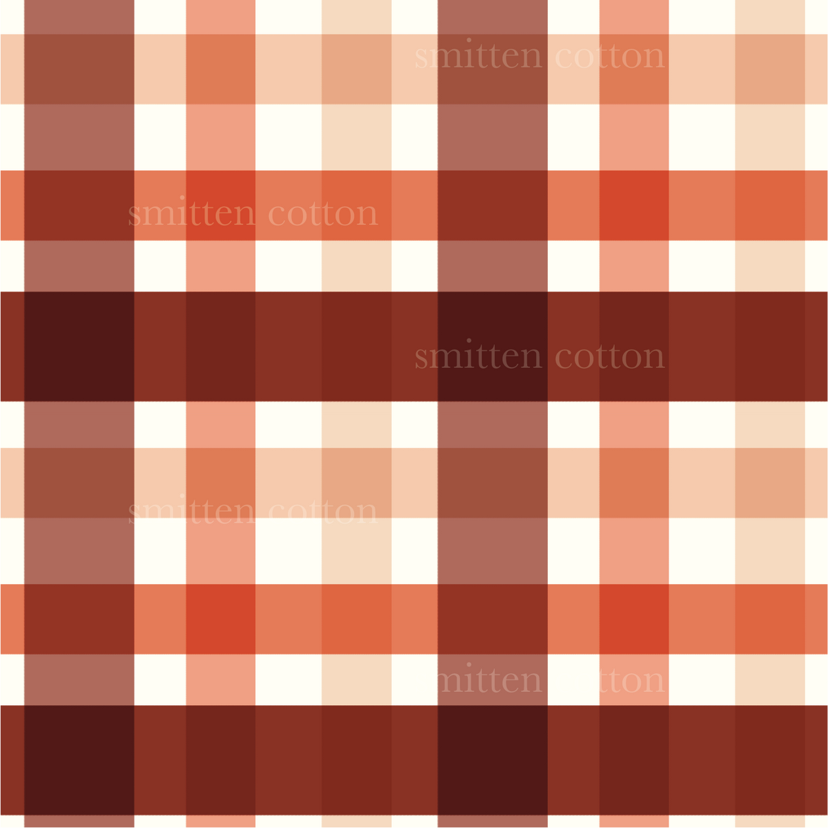 Adele Plaid Red (Pre Order 3- 11 May) – Smitten Cotton Fabric Company