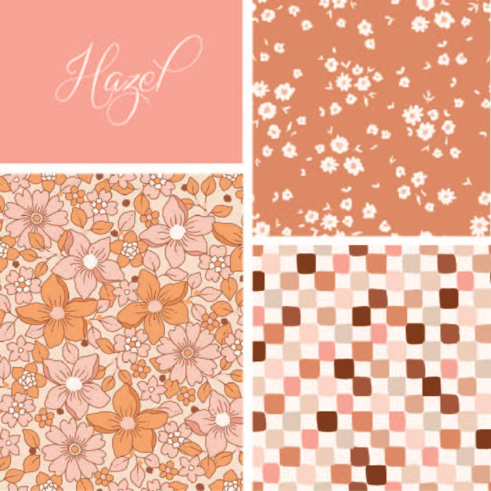 Hazel Check (Pre Order 22- 30 Oct) – Smitten Cotton Fabric Company