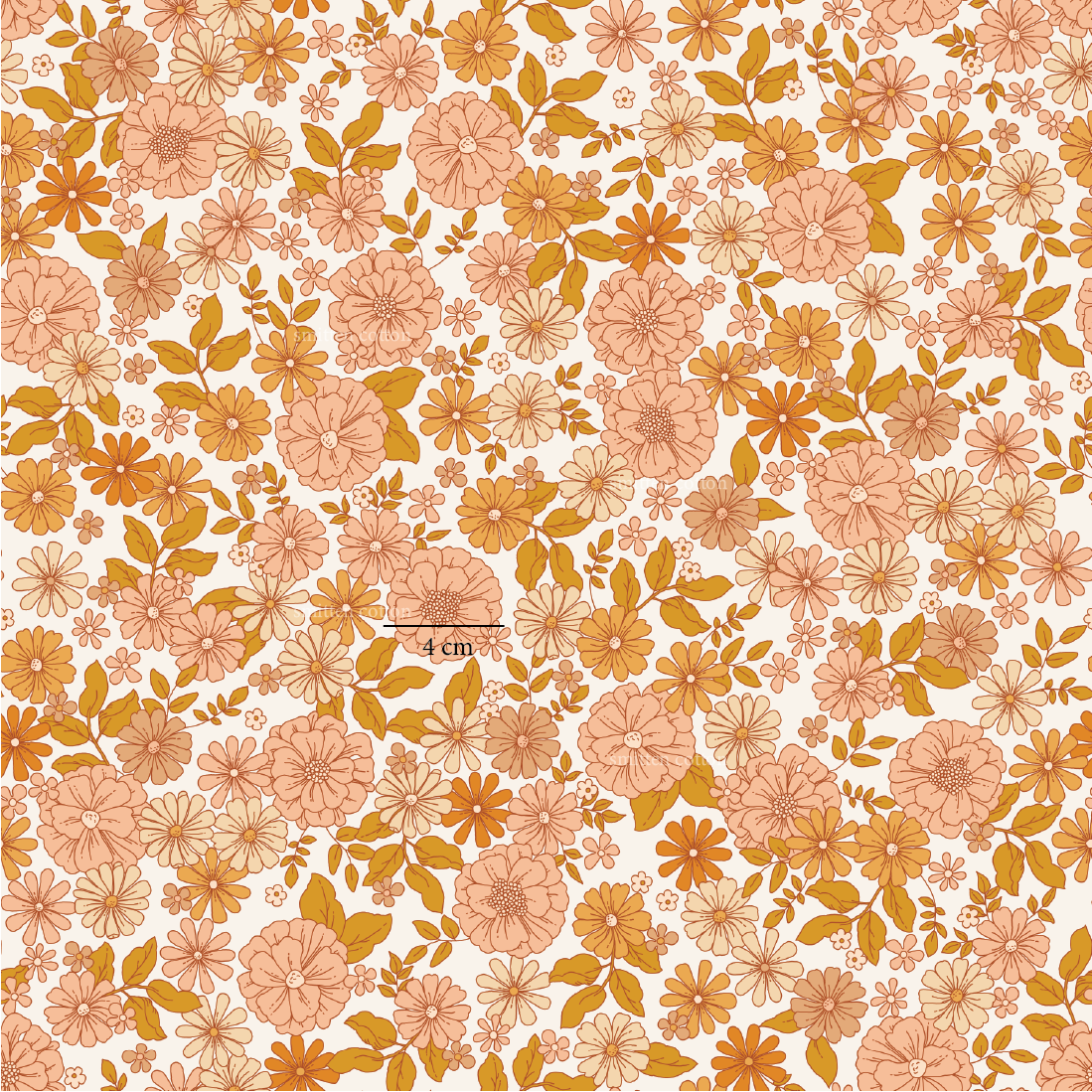 Aurelia Boho- 0.6M Linen Retail – Smitten Cotton Fabric Company